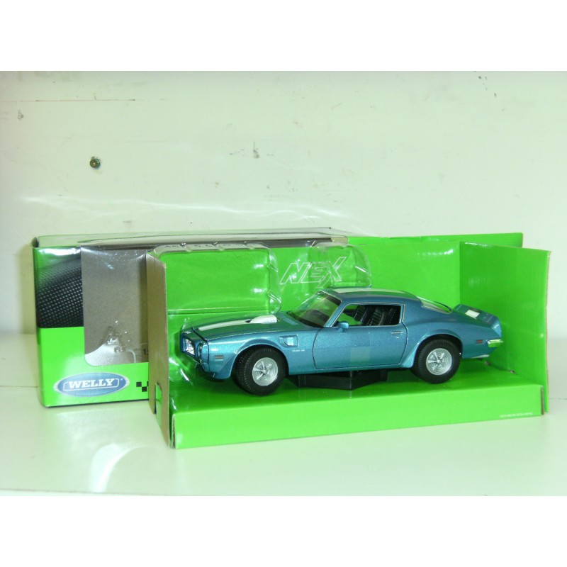 1972 Pontiac Firebird bleue - Welly