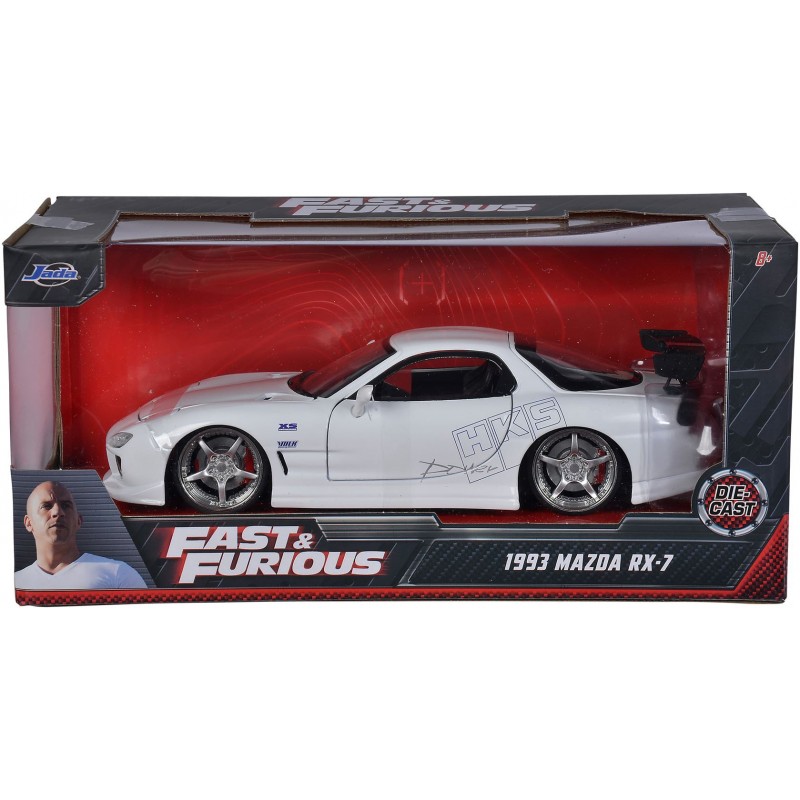 Mazda RX7 blanche Fast & Furious - Jada Toys