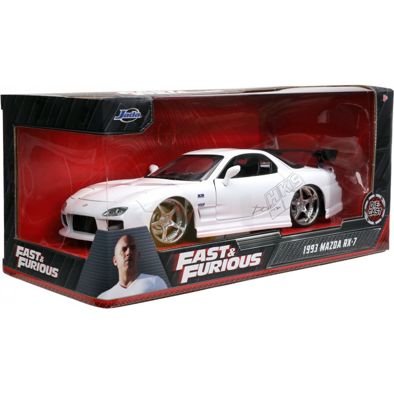 Mazda RX7 blanche Fast & Furious - Jada Toys