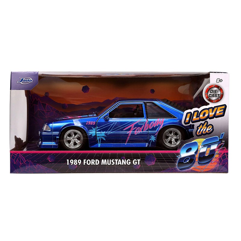 1989 Ford Mustang GT " I love the 80s " Jada Toys